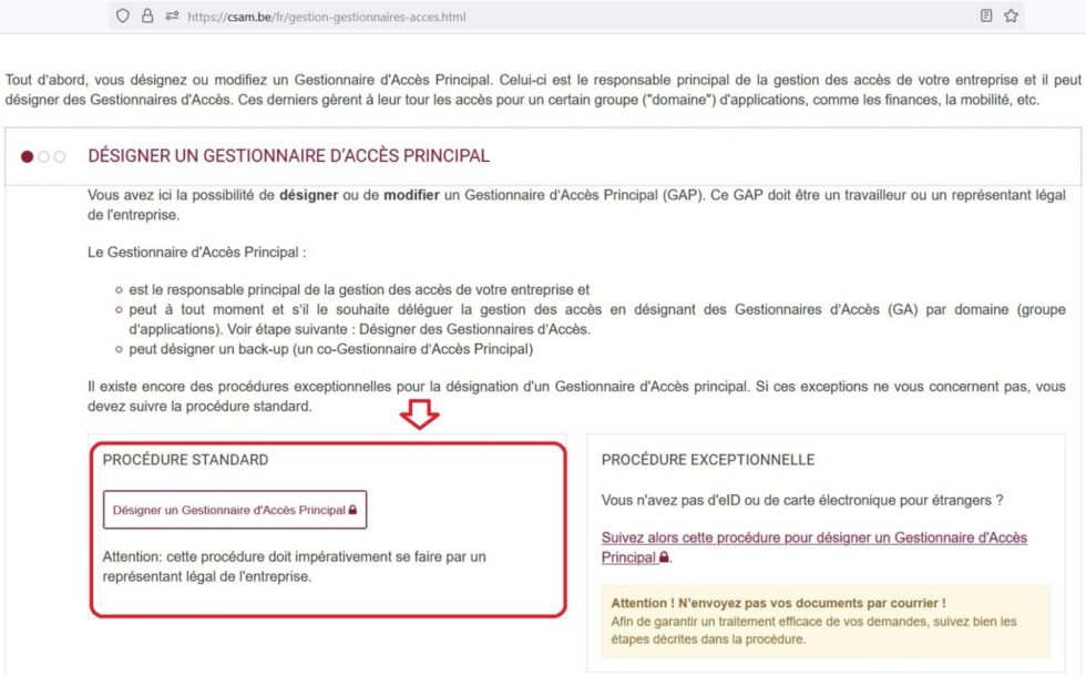 Mode d'emploi ASBL Irisbox