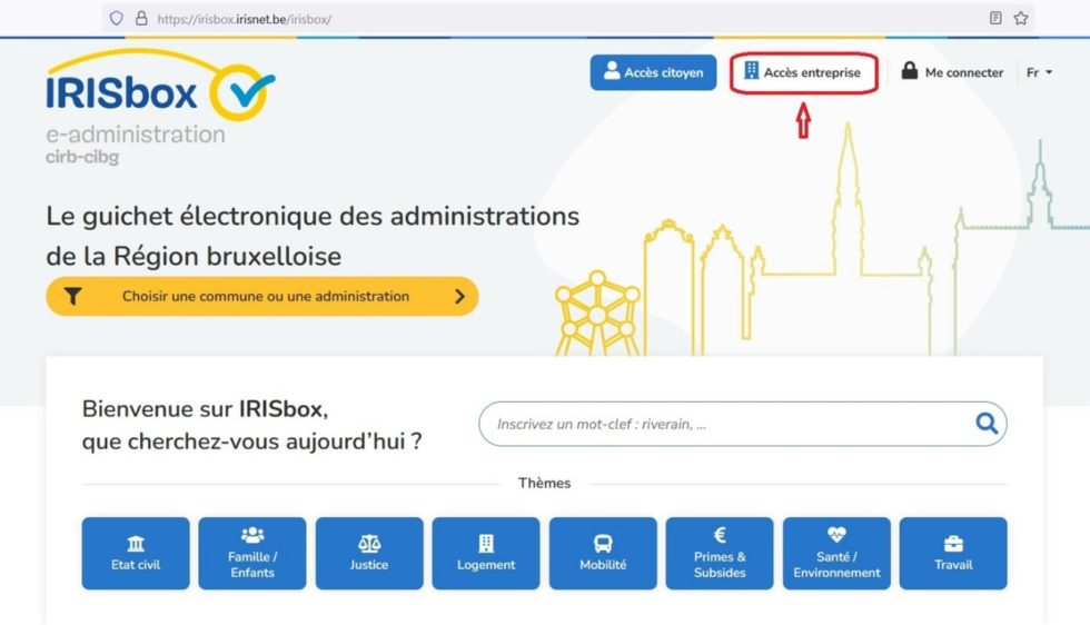 Mode d'emploi ASBL Irisbox